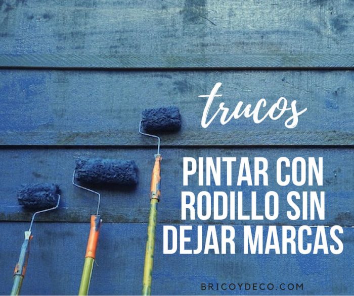 Trucos para pintar con rodillo sin dejar marcas 100% EFECTIVO
